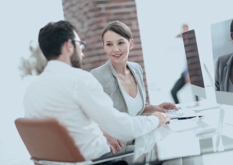 Office Staff in the Workplace Stock Image - Image of employees ...