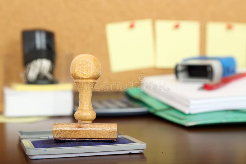 Office stamp stock image. Image of office, confirm, certification ...