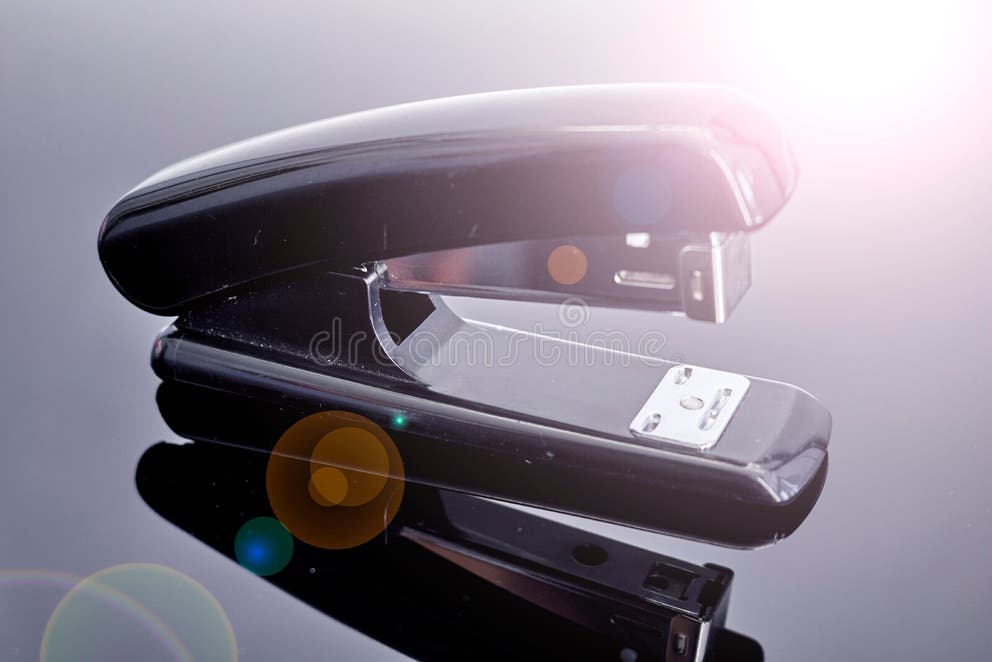 Office Stapler stock image. Image of black, danger, purpose - 104217035