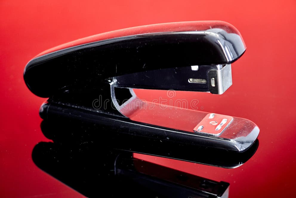 Office Stapler stock image. Image of intent, stapler - 104217761