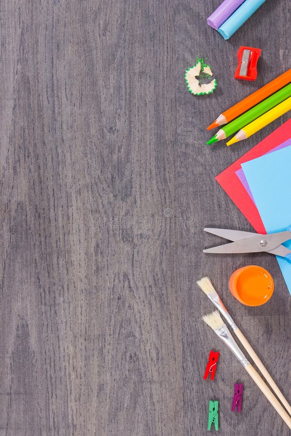 Office and Stationery Accessories for Learning at School or Preschool ...