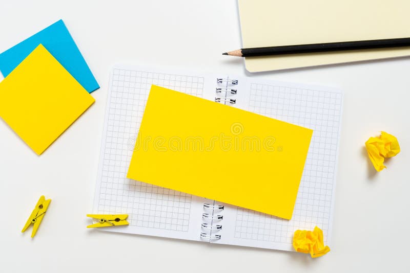 Office Stationery Notepads Ruler Stapler Scissors Paper Clips Holders ...