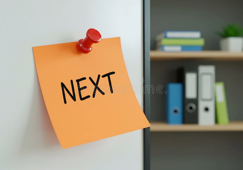 Office Sticky Note Next Message Whiteboard Background Creative Reminder ...