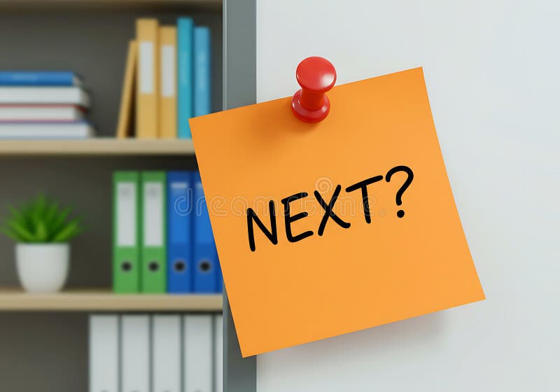 Office Sticky Note Next Message Whiteboard Background Simple ...