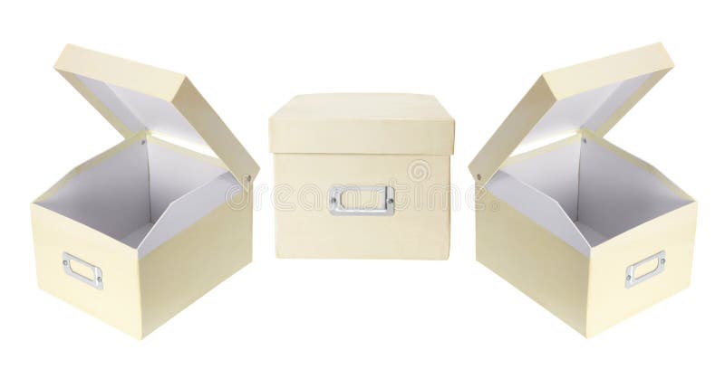 Office Storage Boxes stock photo. Image of containers - 31639986