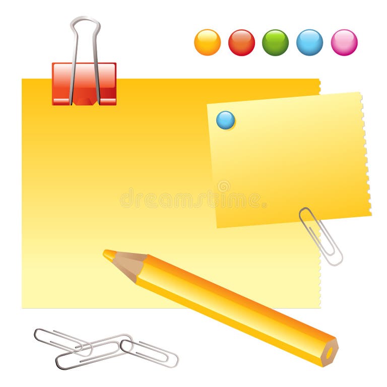 Red Office Supplies Notebook Stock Illustrations – 2,922 Red Office ...