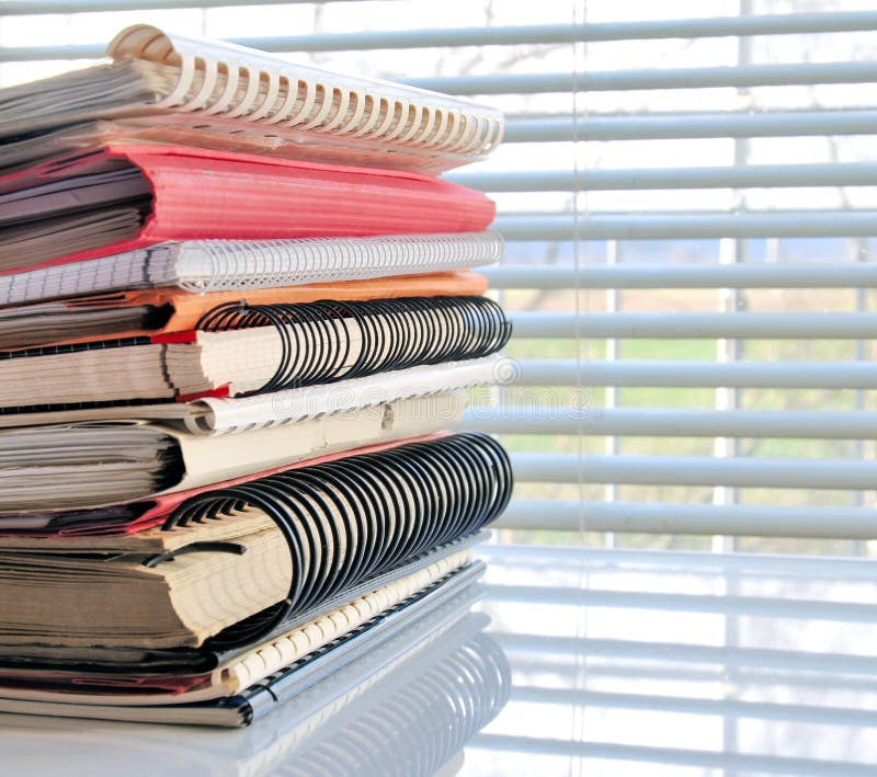 Stack of office files stock image. Image of office, filing - 11581343