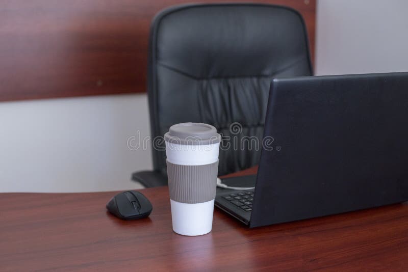 Office table desk stock photo. Image of closeup, clips - 152318588