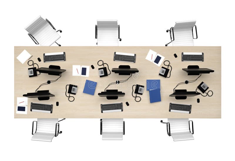 Office Table Top Down Stock Illustrations – 93 Office Table Top Down ...