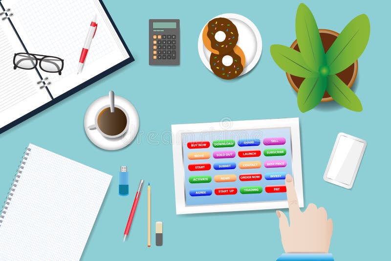 Touching Table Stock Illustrations – 1,491 Touching Table Stock ...