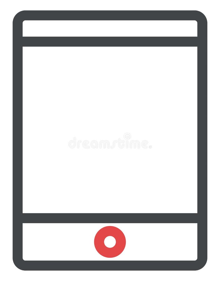 Mobile office, icon stock vector. Illustration of information - 259397504