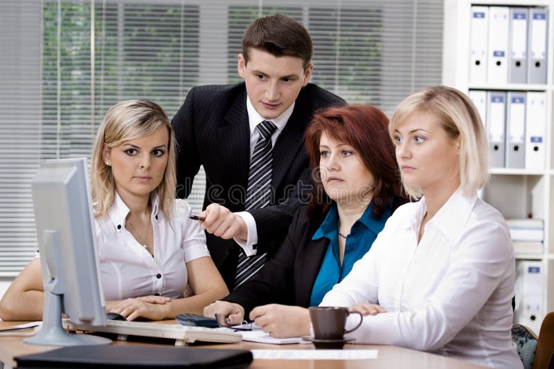 Office team stock photo. Image of service, connection - 18713104