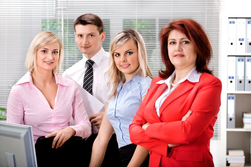 Office team stock image. Image of working, consultant - 19743253
