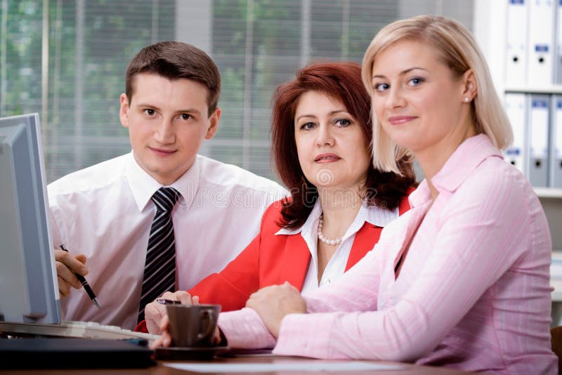 Office team stock image. Image of service, office, business - 18713235
