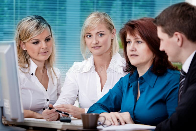 Office team stock image. Image of communications, connection - 18723345