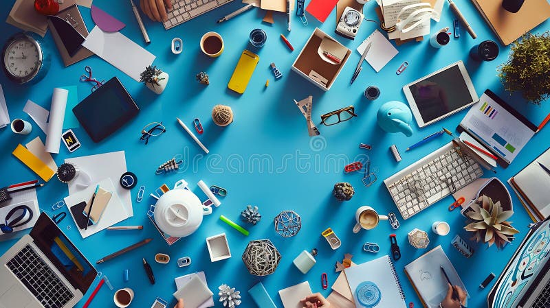 Office Team Poster Featuring Collaboration and Creative Innovation ...