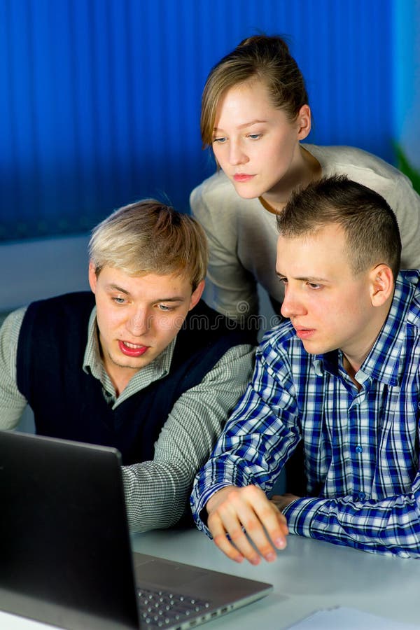 Office teamwork concept stock photo. Image of programmer - 89678580