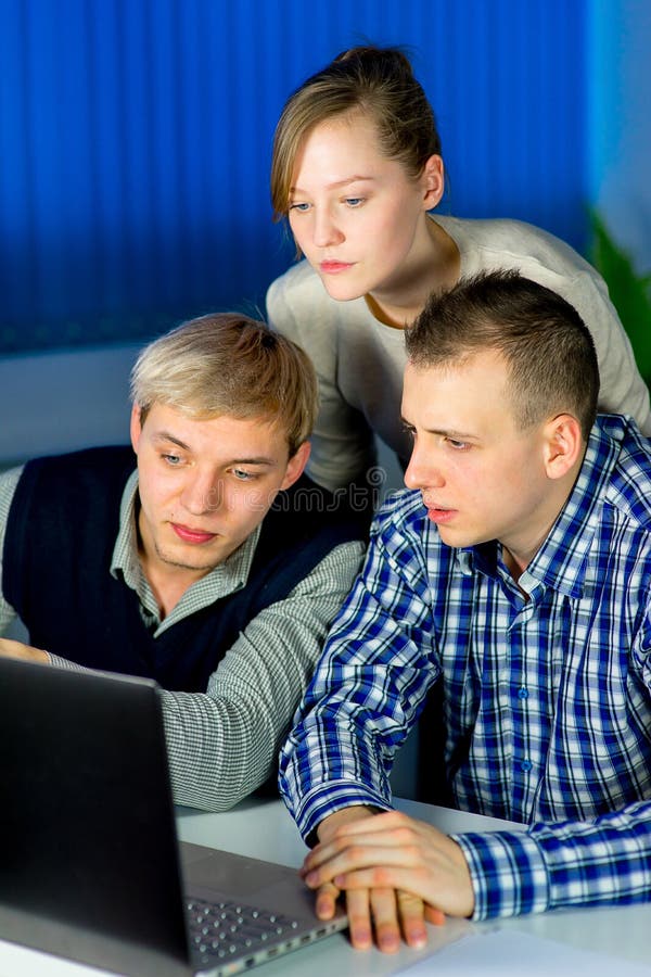 Office teamwork concept stock image. Image of sitting - 89678611