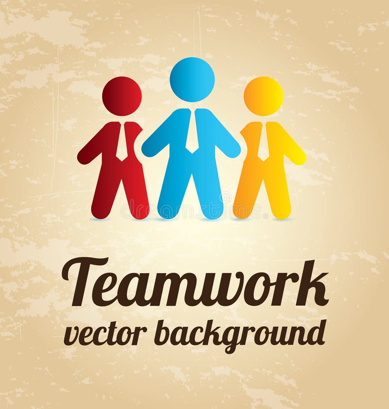 Office teamwork stock vector. Illustration of cooperation - 31214027