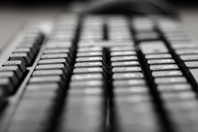 Computer keyboard close-up stock image. Image of device - 104804793
