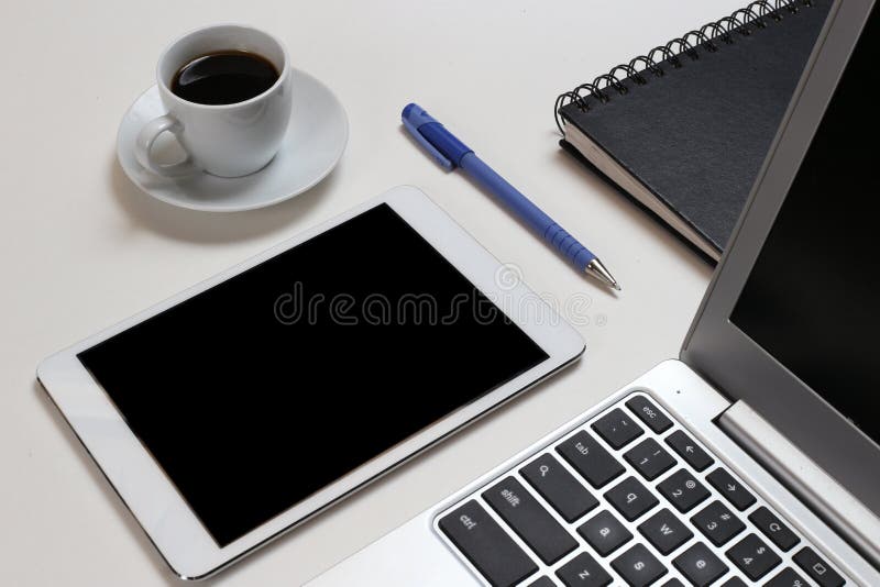 Office and technology stock photo. Image of home, tablet - 178361766