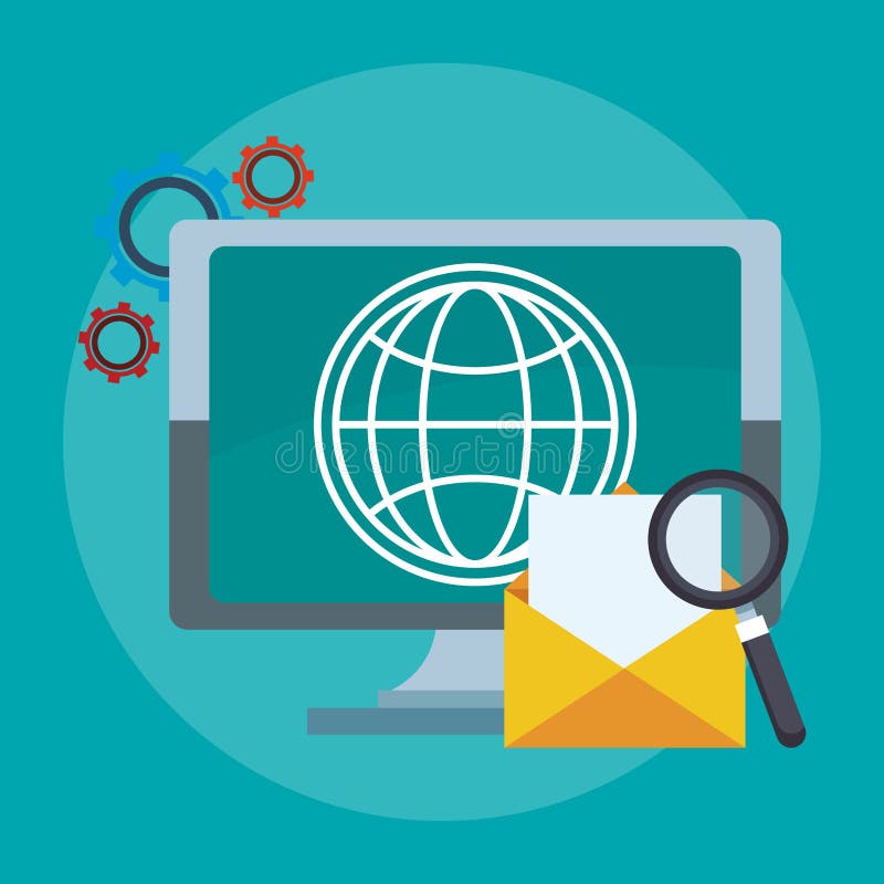 Office and technology stock vector. Illustration of objects - 129378660