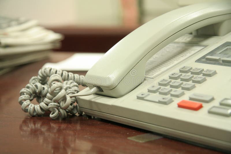 Office telephone stock photo. Image of answer, mail, telecommunications ...