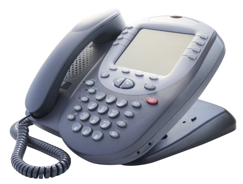 Office IP telephone stock photo. Image of design, desktop - 8649720