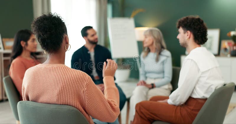 Office, Therapy and Circle with People, Question and Solution for ...