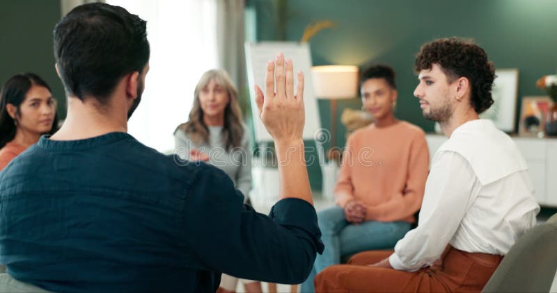 Office, Therapy and Circle with People, Question and Solution for ...