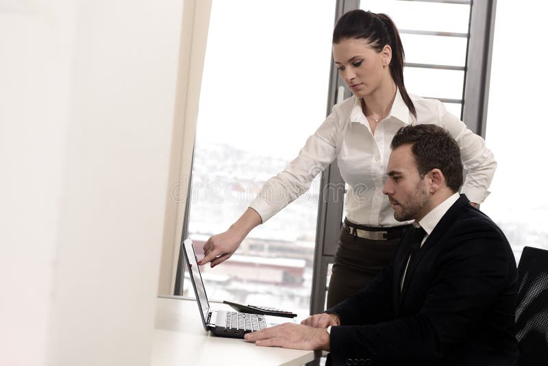 Office time stock photo. Image of folder, coworkers, businessman - 28124876