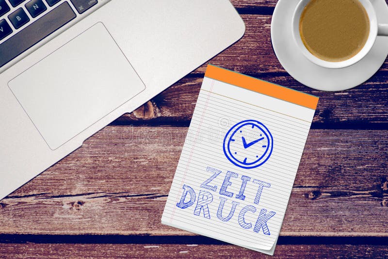 Office and Time Pressure on the Job Stock Image - Image of countdown ...