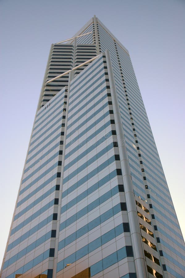 Office Tower at Sunset stock image. Image of work, block - 815531