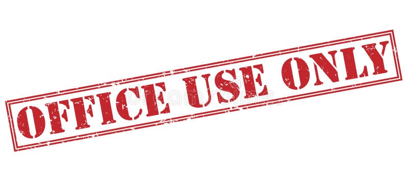 OFFICE USE ONLY stock illustration. Illustration of finance - 88411035