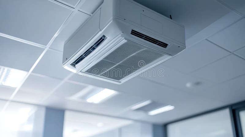 Office Ventilation Systems Explained Air Conditioning Stock Photos ...