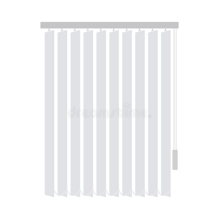 Office Vertical Blinds Icon Stock Vector - Illustration of pattern ...