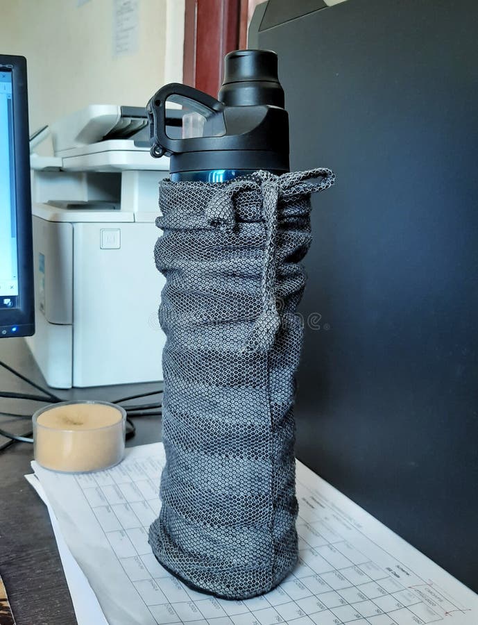 Office Water Bottle during Covid 19 Stock Photo - Image of office ...