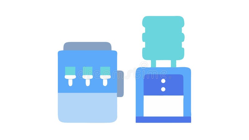 Water Cooler Dispenser Vector Illustration Stock Illustrations – 2,915 ...