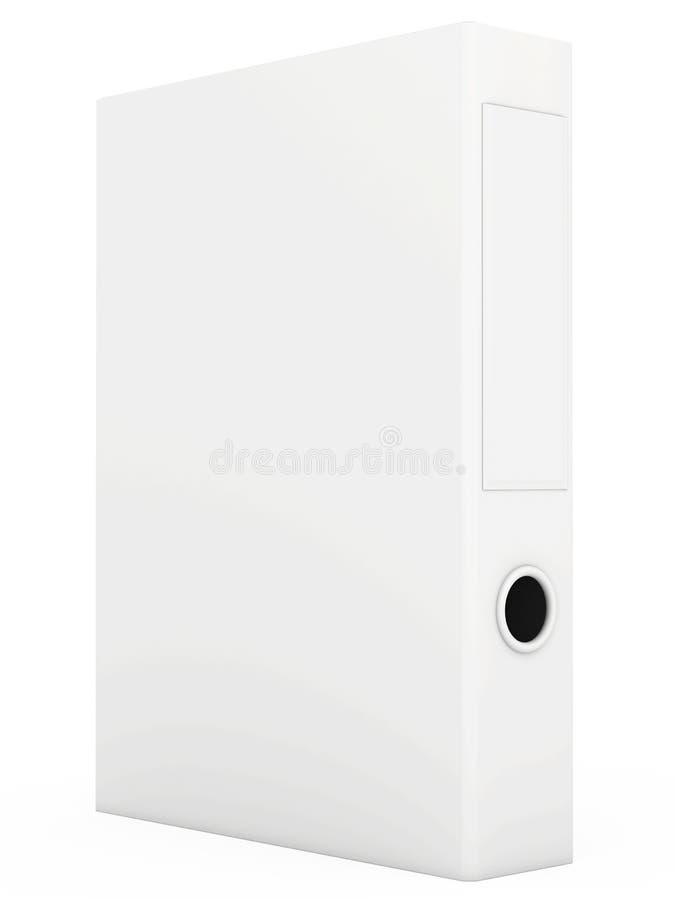 Office white blank folder stock illustration. Illustration of heap ...