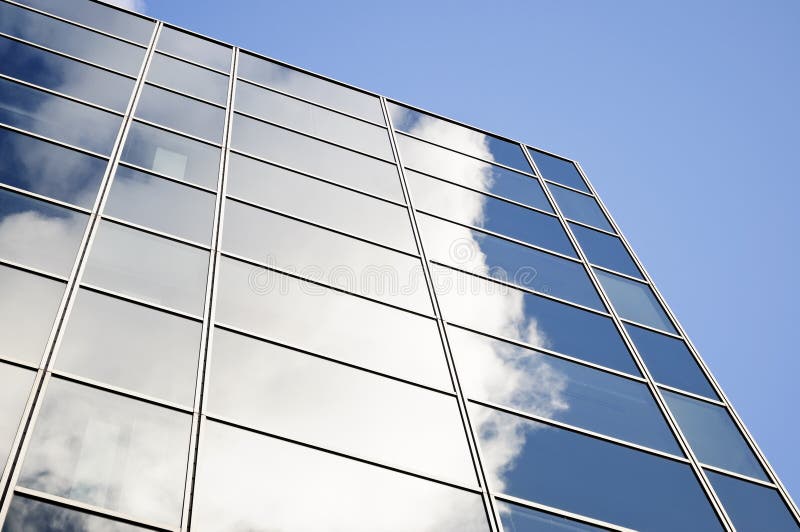 Office windows stock photo. Image of scene, blue, futuristic - 43961786