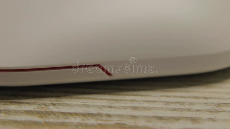 Office Wireless Mouse Close-up, Camera Movement Stock Footage - Video ...