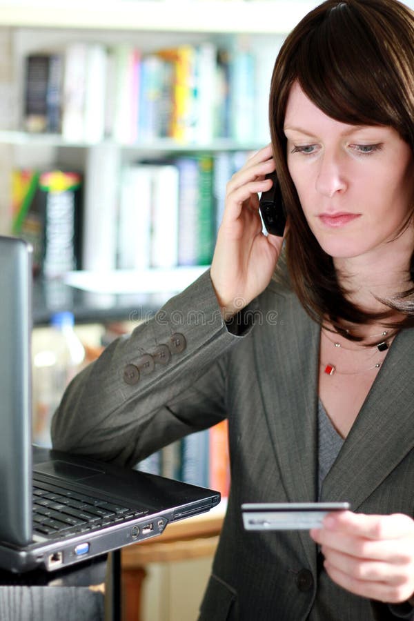 Office woman stock photo. Image of charge, bank, ecommerce - 25304240