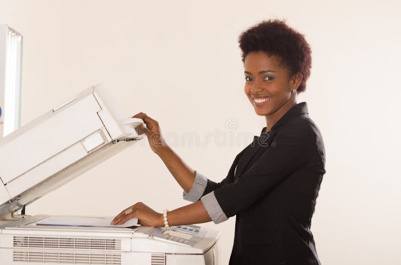 476 Woman Secretary Copy Machine Stock Photos - Free & Royalty-Free ...