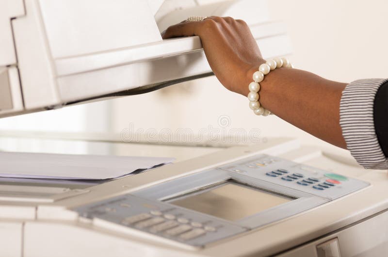 Woman Secretary Copy Machine Stock Photos - Download 373 Royalty Free ...