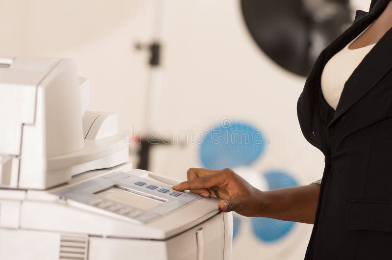 Woman Secretary Copy Machine Stock Photos - Download 373 Royalty Free ...