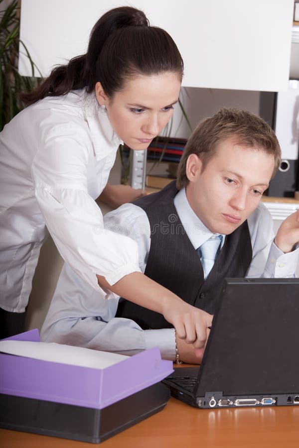 Working in office stock photo. Image of teamwork, students - 1019132