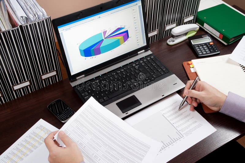 Office work stock image. Image of communication, team - 38309209