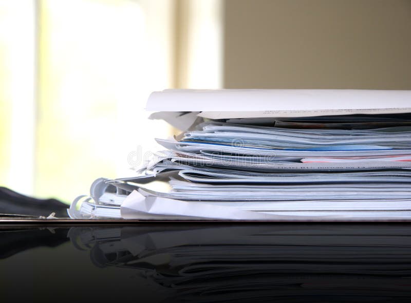 Office work stock photo. Image of magazine, education - 6528334