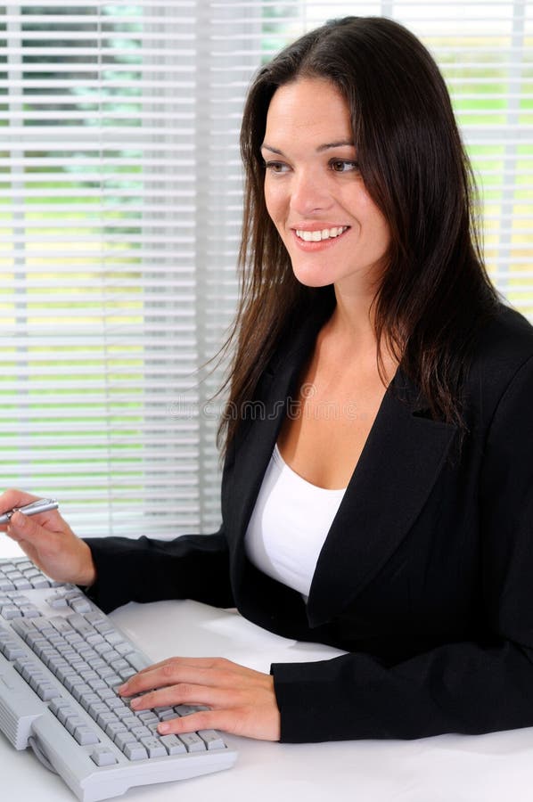 Welcome! stock image. Image of career, communication, secretary - 528701