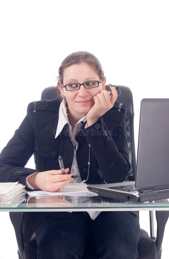 Office work stock photo. Image of chair, beautyful, notebook - 8364476